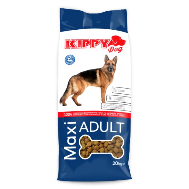 KIPPY DOG MAXI ADULT ΜΕ ΚΟΤΟΠΟΥΛΟ 20KG | Petamazon.gr